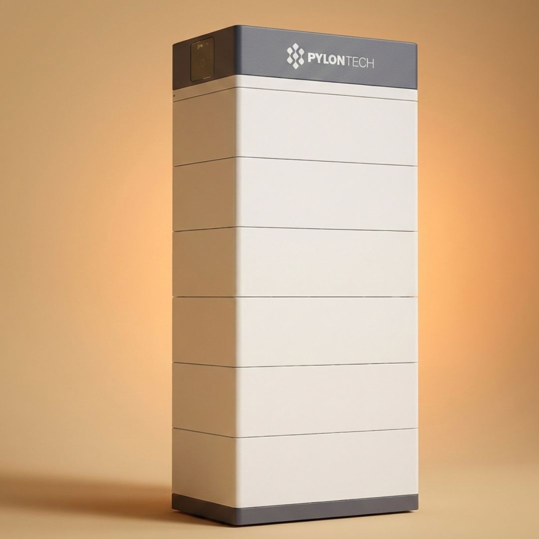 60 kWh Pylontech Thuisbatterij complete set met 20K Hybride omvormer 3 ...